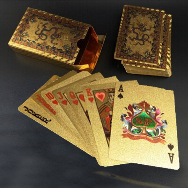 Creative Frosted Golden Dragon Amass Fortunes Back Texture Plastic From ...