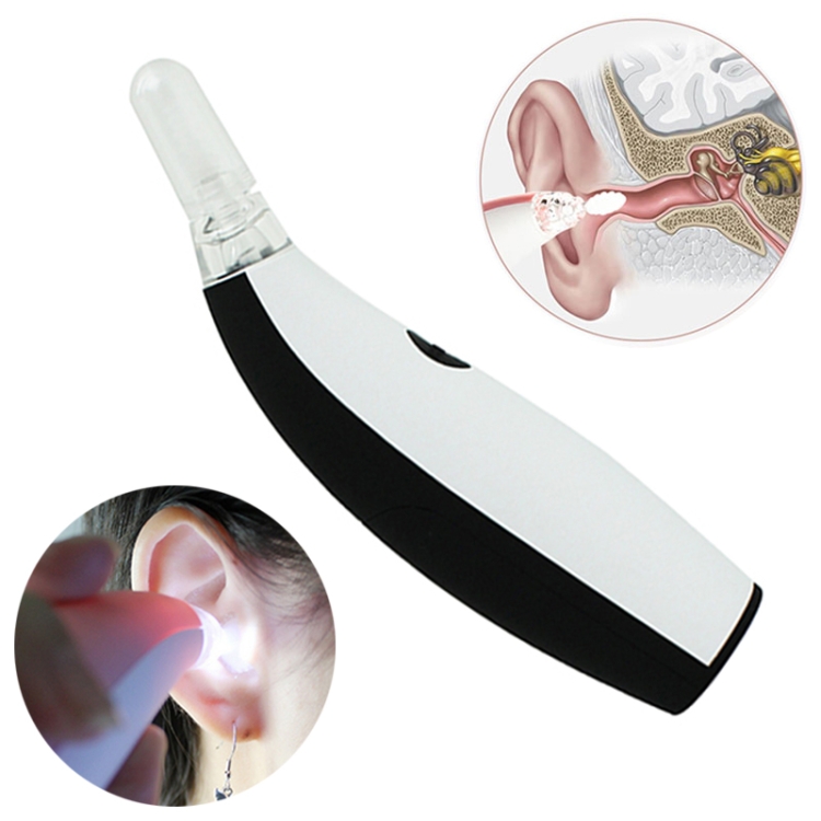 AX228 3V 0.2W Electric Ears Cleaning Device (Black)