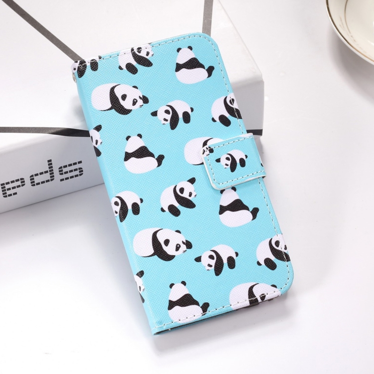 เคสหนังพลิกแนวนอนรูปแบบ Pandas สำหรับ Huawei Mate 20 พร้อมตัวยึดและช่อง ...