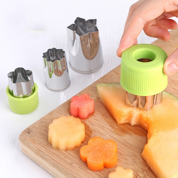8 in 1 Stainless Steel Fruits Vegetables Cutting Embossed Dies ...