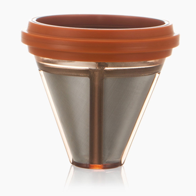 Stainless Steel Cone Shaped Pour Over Coffee Dripper with Double ...