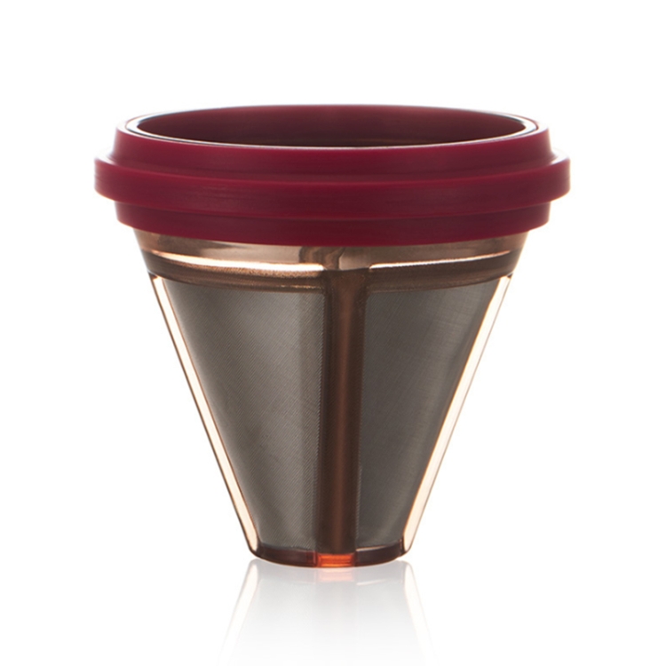 Stainless Steel Cone Shaped Pour Over Coffee Dripper with Double ...