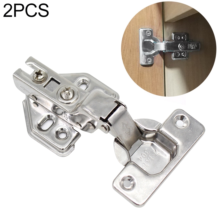 2 PCS Stainless Steel Hydraulic Hinge Copper Rod Hydraulic Buffer Hinge ...