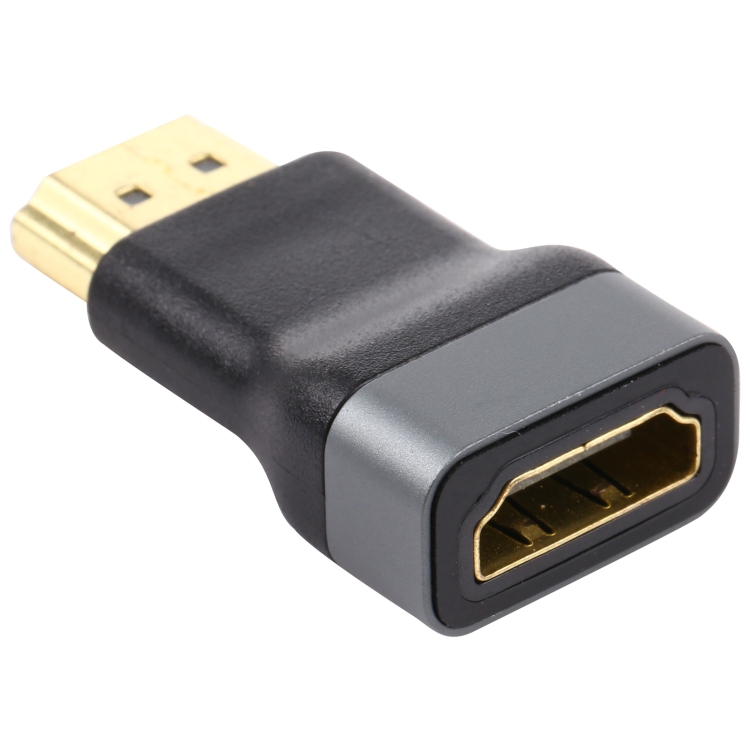 Cabeza chapada en oro HDMI hembra a HDMI adaptador masculino