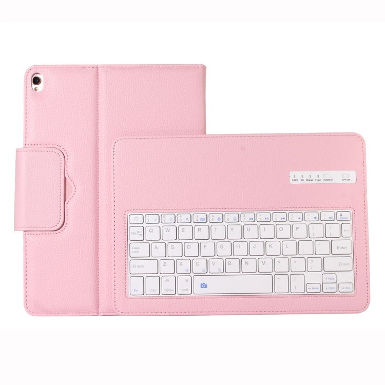 IP09 สำหรับ iPad 10.2 นิ้วเนื้อลิ้นจี่เคสหนังคีย์บอร์ดบลูทู ธ ABS ที่ ...