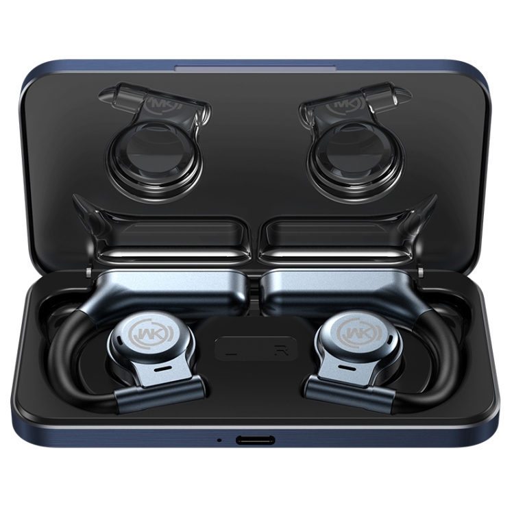 WEKOME VA08 Jazz Metal Over-Ear Noise Reduction Bluetooth Earphone (Blue)