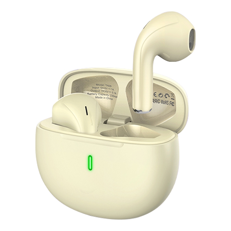 Langsdom TN29 Bluetooth 5.3 หูฟังบลูทู ธ ไร้สายขนาดเล็ก (สีขาว)