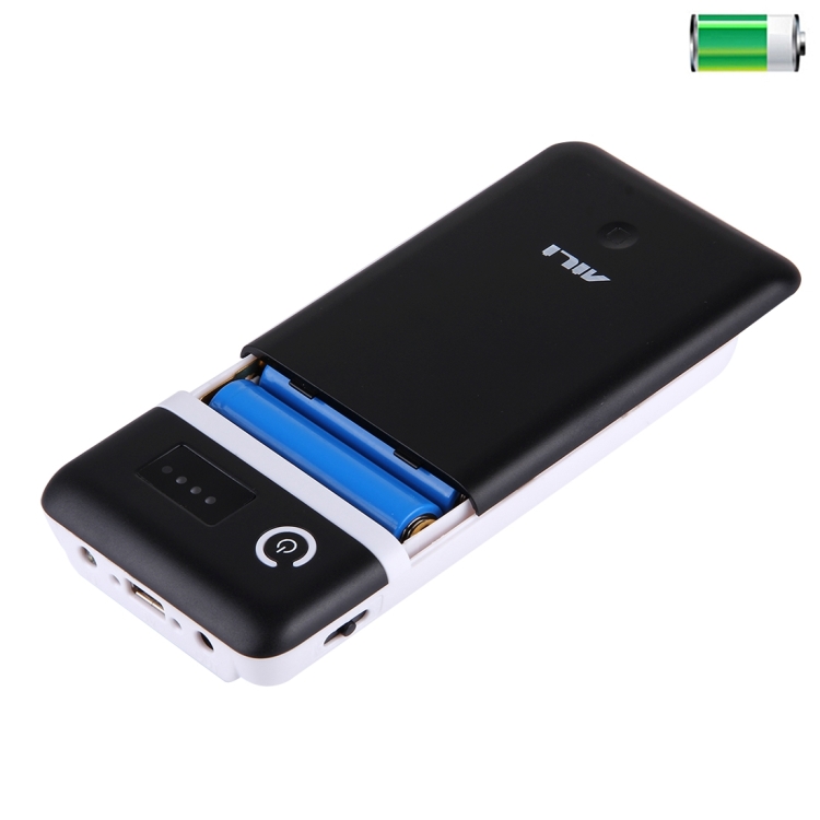 Portable 20400mAh 6 x 18650 Batteries Plastic Power Bank Shell Box with ...