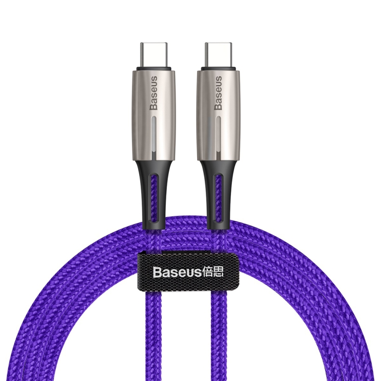Baseus PD2.0 60W 20V 3A USB-C / Type-C Fast Charging Cable, ความยาว: 1 ...
