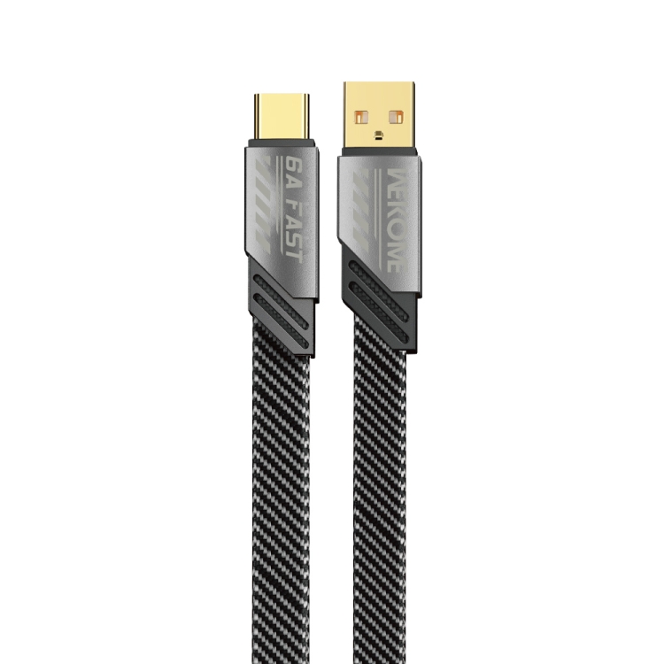 WK WDC-190a Mech Series 6A USB to USB-C/Type-C Fast Charge Data Cable ...