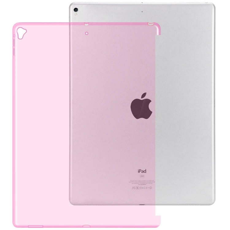 For iPad Pro 12.9 inch (2017) Transparent TPU Chipped Edge Soft ...