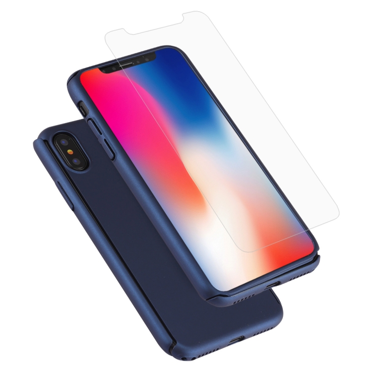 สำหรับ iPhone X 360 Degree Full Coverage Detachable PC เคสฝาครอบป้องกัน ...