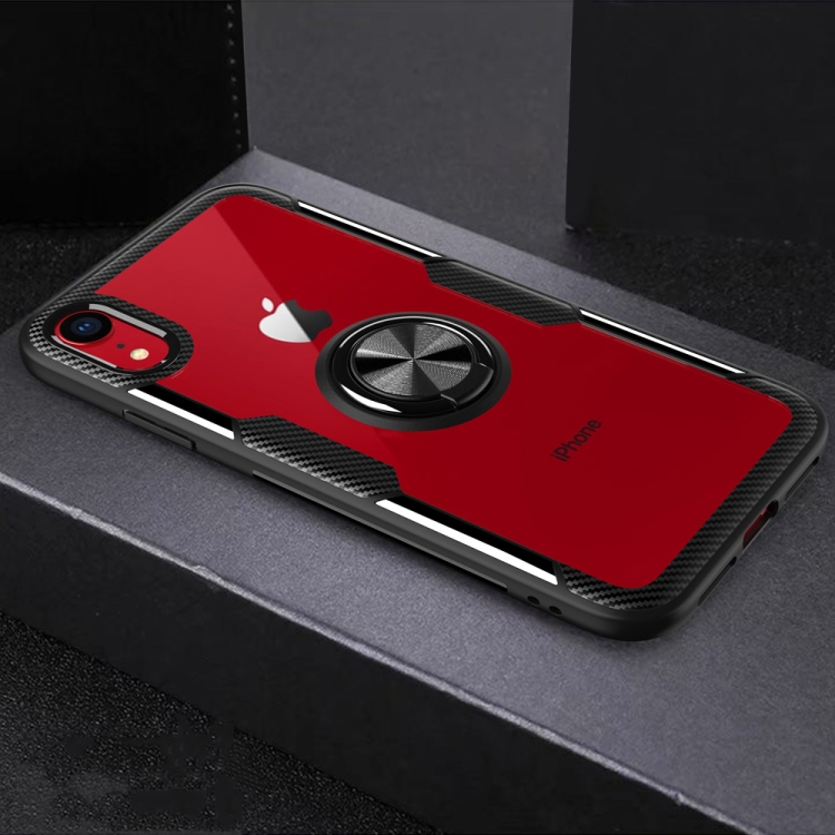 For iPhone XR Magnetic 360 Degree Rotation Ring Holder Armor Protective ...