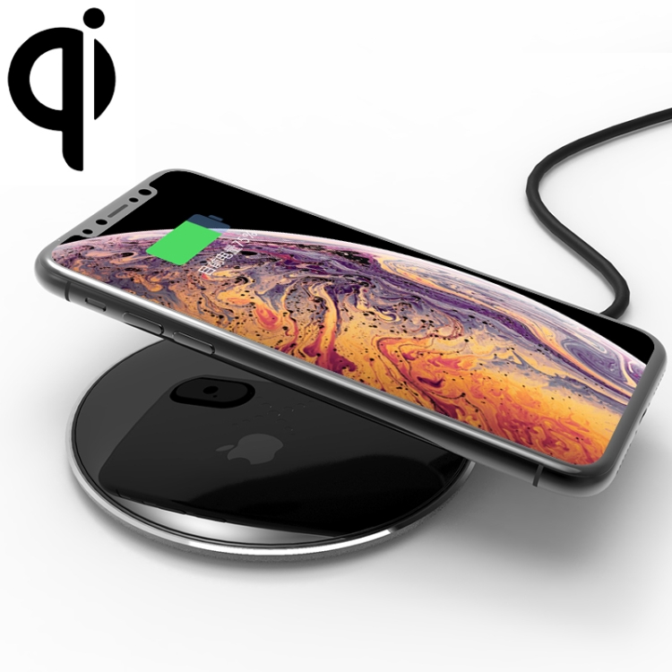 10W Desktop Intelligent Rapid Wireless Charger Fast Chargering Pad ABS ...