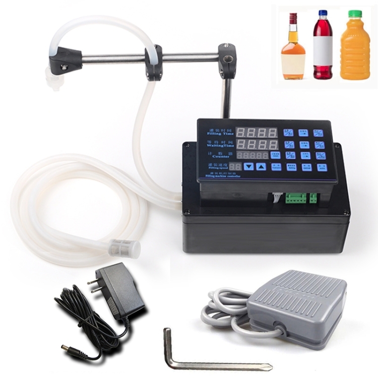 Electrical Liquid Filling Machine Digital Pump Bottled Water Filler ...