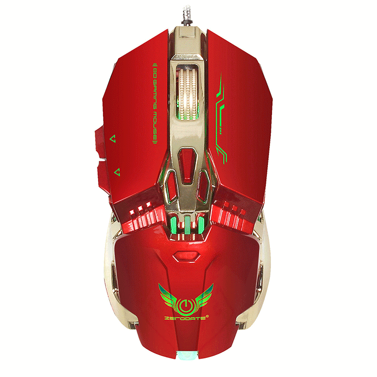 ZERODATE X800 Wired Mechanical Macros Define 8 Programmable Keys 3200 ...