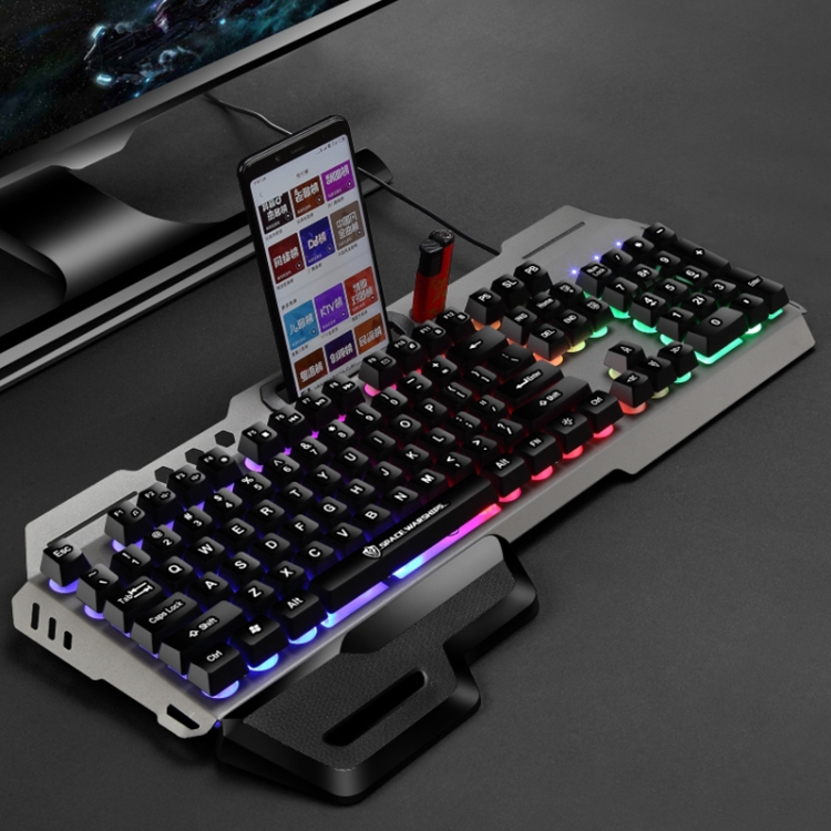 SHIPADOO GK70 Wired RGB Floating Detachable Hand Rest Gap Rainbow ...