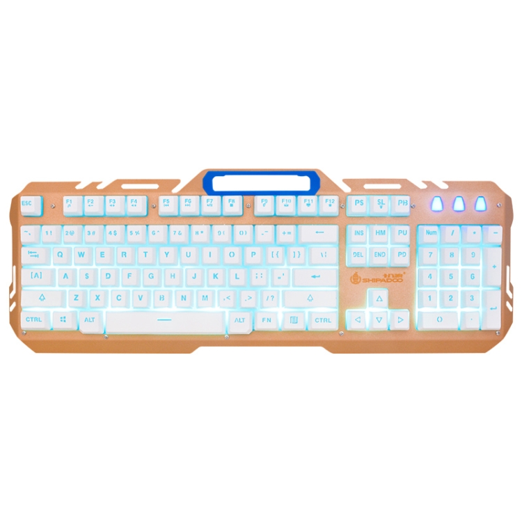 SHIPADOO K950 104-key Wired RGB Color Backlight Character Transmission ...