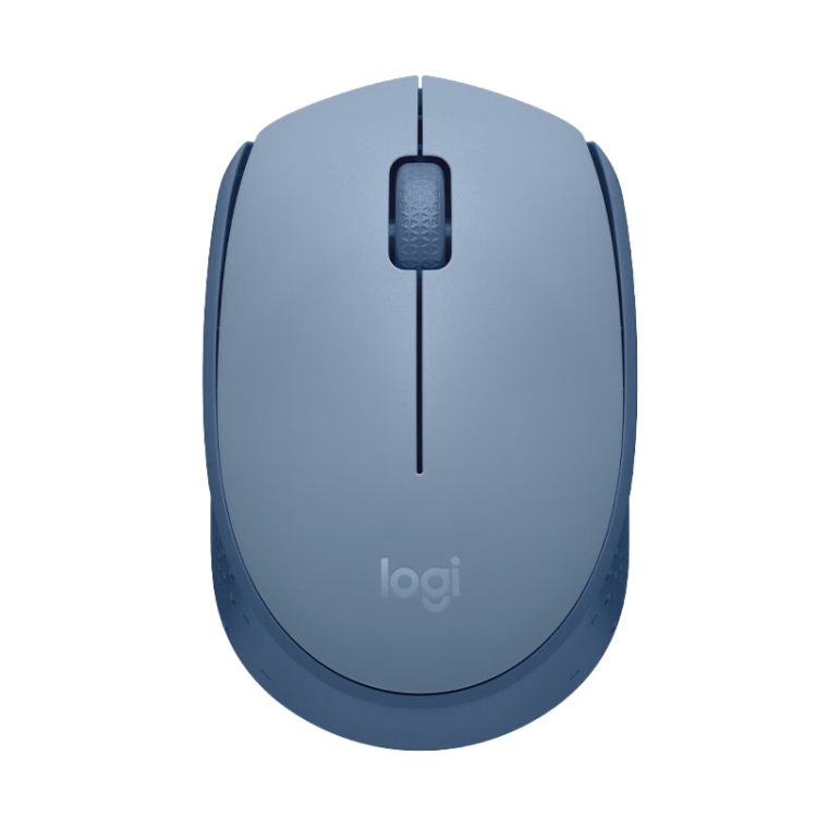 เมาส์ไร้สาย Logitech M172 1000DPI 2.4GHz (สีน้ำเงิน)