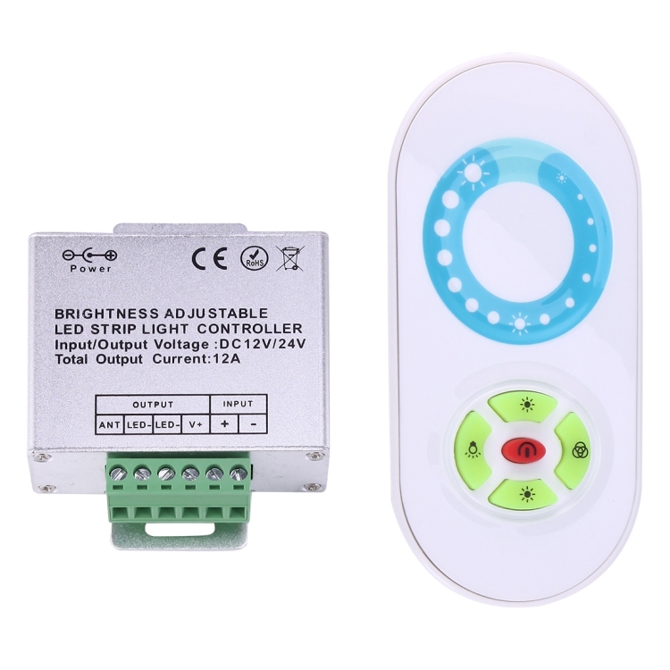 SX-022RF Single Channel RF Wireless LED Strip Controller with 5 Keys ...