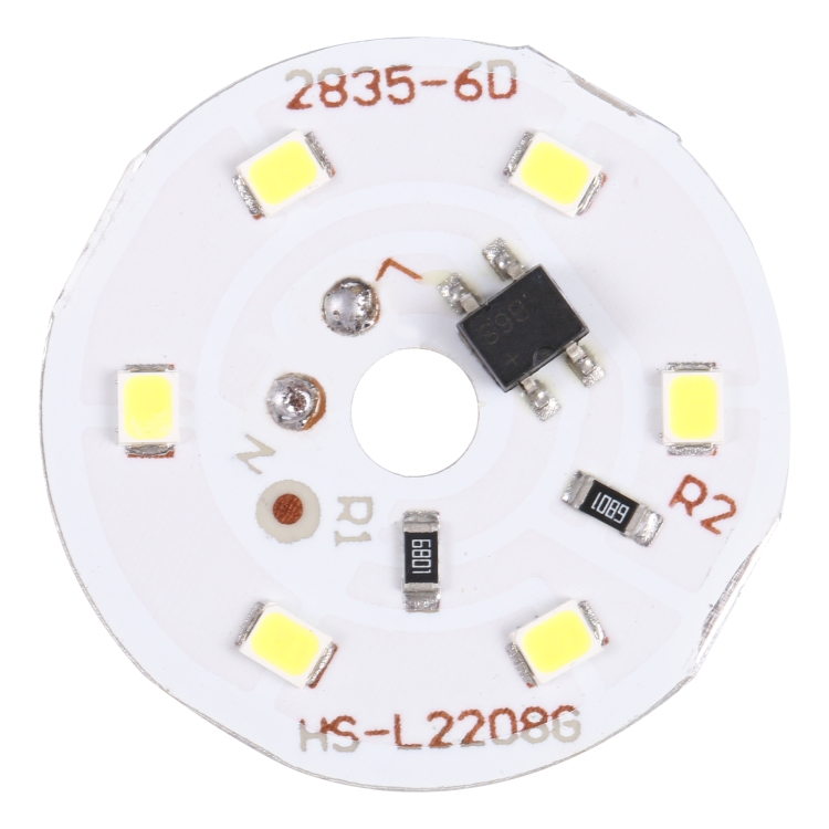 3W 6 LED SMD 2835 Módulo LED Lámpara Fuente de iluminación de techo, CA ...