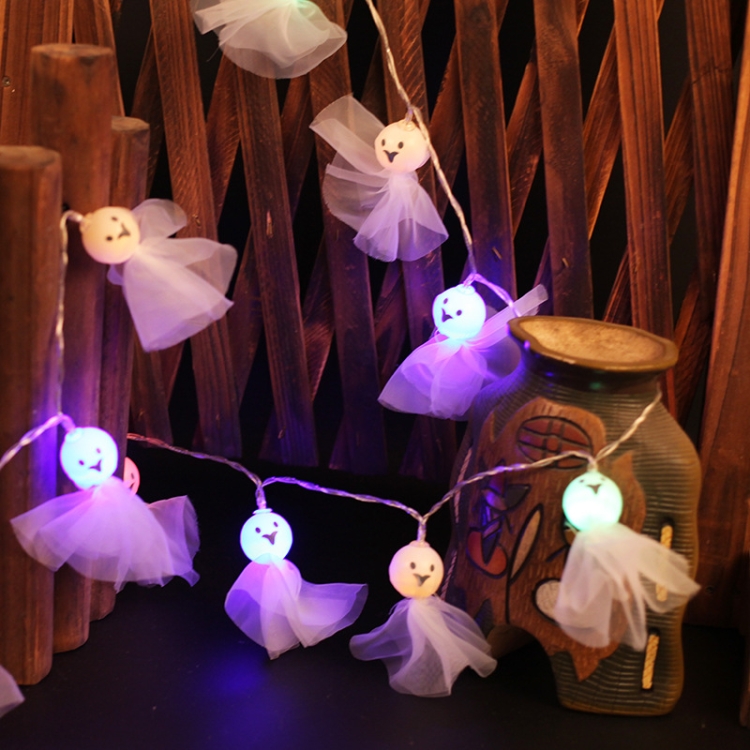 2.5m Ghost Doll Design Halloween Series LED String Light