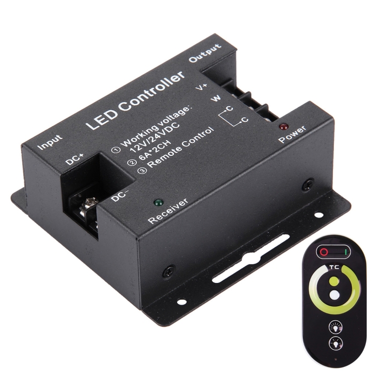 SX-031RF Double Channels Touch Series Wireless LED Remote Controller ...