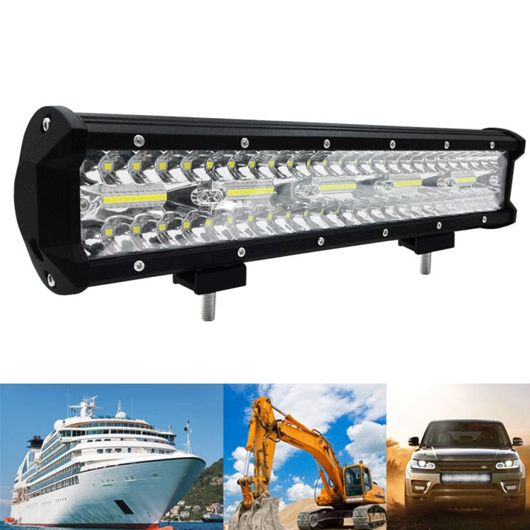 15 inch 75W 7500LM 6000K LED Strip Working Refit Off-road Vehicle Lamp ...
