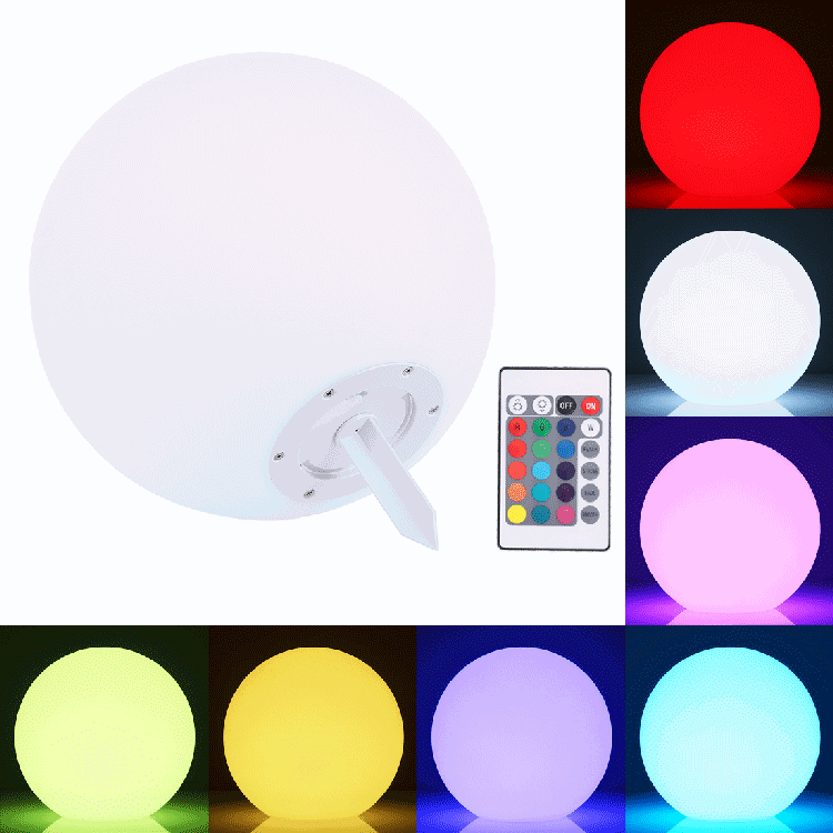 원격 제어를 가진 Esmartlive ES-BALL 30cm 다채로운 빛 LED 공 빛