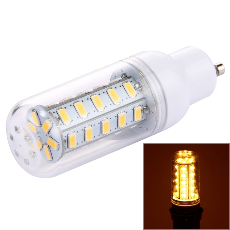 GU10 3.5W LED Corn Light 36 LEDs SMD 5730 Bulb, AC 110-220V (Warm White)