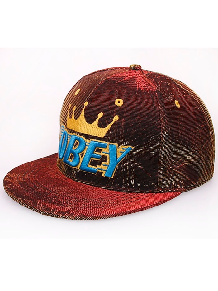 Fashion Personality OBEY Laser Gradient Color Hip Hop Hat