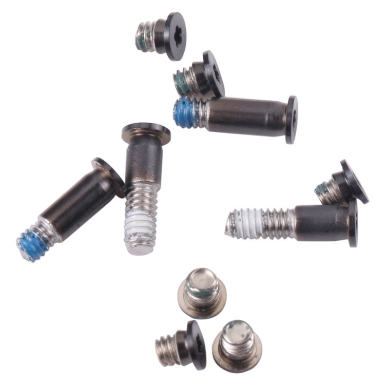 MacBook Air 13 인치 M1 A2337 2020 (회색) 용 하단 덮개 나사 세트