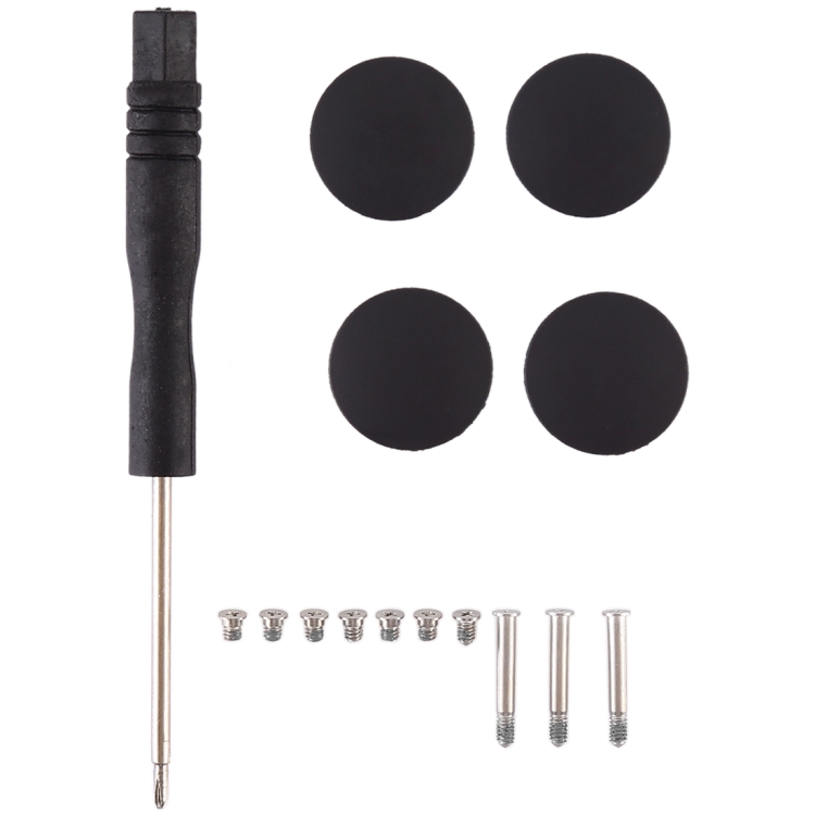 3 in 1/Set Bottom Rubber Cooling Mat + Screws + Screwdriver for Macbook ...