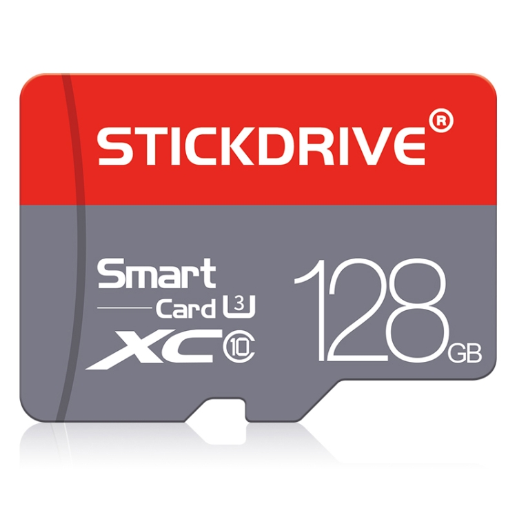 Memory Cards - STICKDRIVE 128GB U3 Red and Grey TF(Micro SD) Memory ...