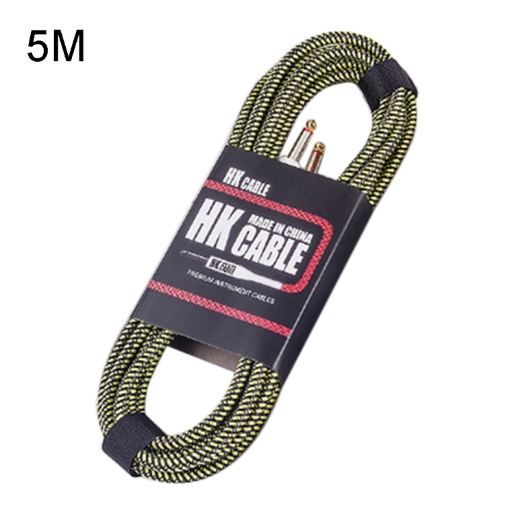 Wooden Guitar Bass Connection Cable Noise Reduction Audio Cable, Cable ...