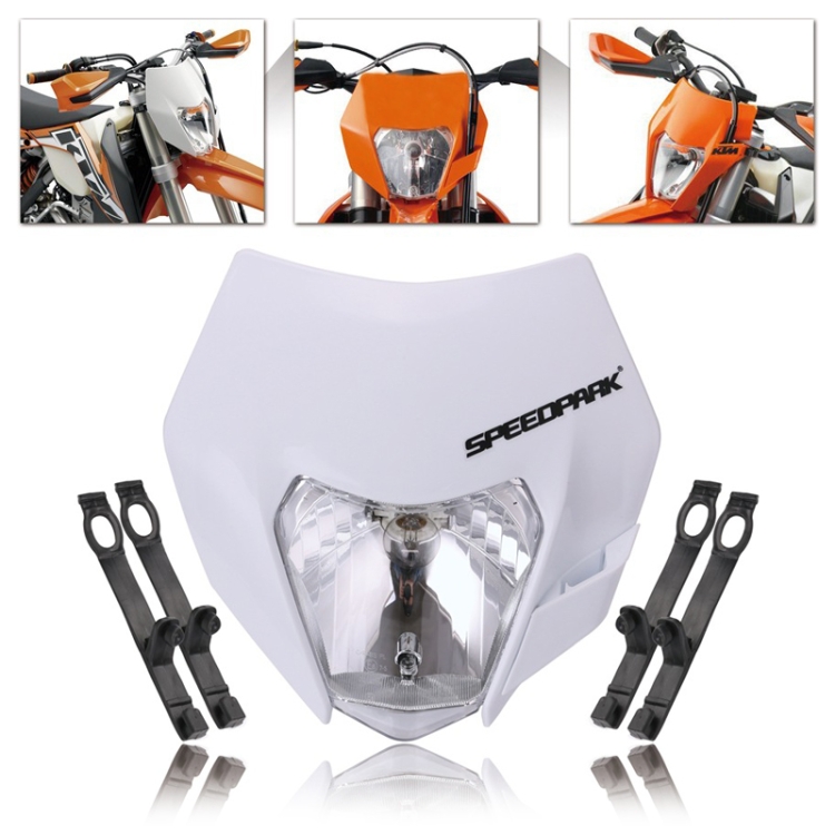 Speedpark KTM Cross-country Motorcycle LED Headlight Grimace Headlamp ...