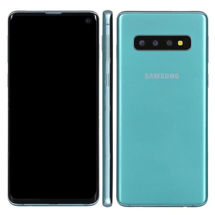 สำหรับ Galaxy S10 หน้าจอสีดำ NonWorking Fake Dummy Display รุ่น (สีเขียว)