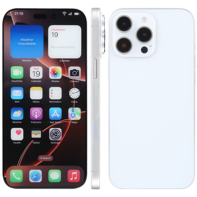 For iPhone 16 Pro Max Color Screen Non-Working Fake Dummy Display Model ...