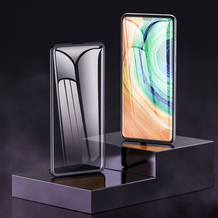 ROCK 9H Huawei Mate30 Pro 용 3D 곡선 열 벤딩 전체 화면 강화 유리 필름
