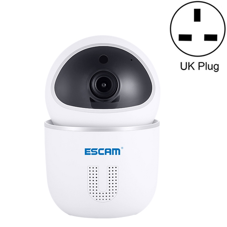 ESCAM QF009 H.264 1080P 355 Degree Panoramic WIFI IP Camera with UK Plug