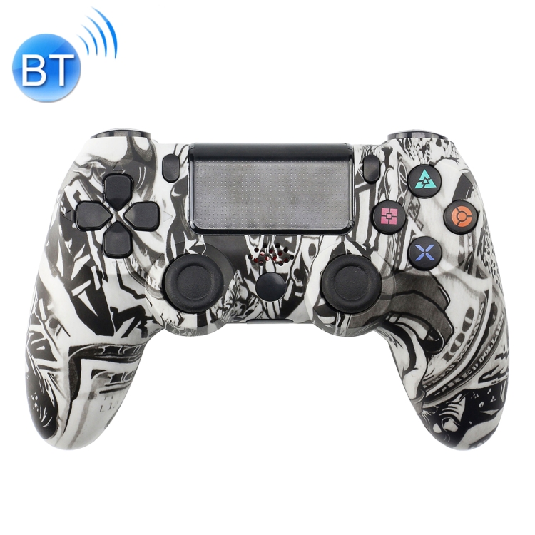 Beauty Pattern Wireless Bluetooth Game Handle Controller for PS4