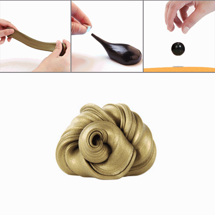 DIY Plasticine Slime Magnetic Rubber Mud Stress Reducer Anti-Anxiety ...