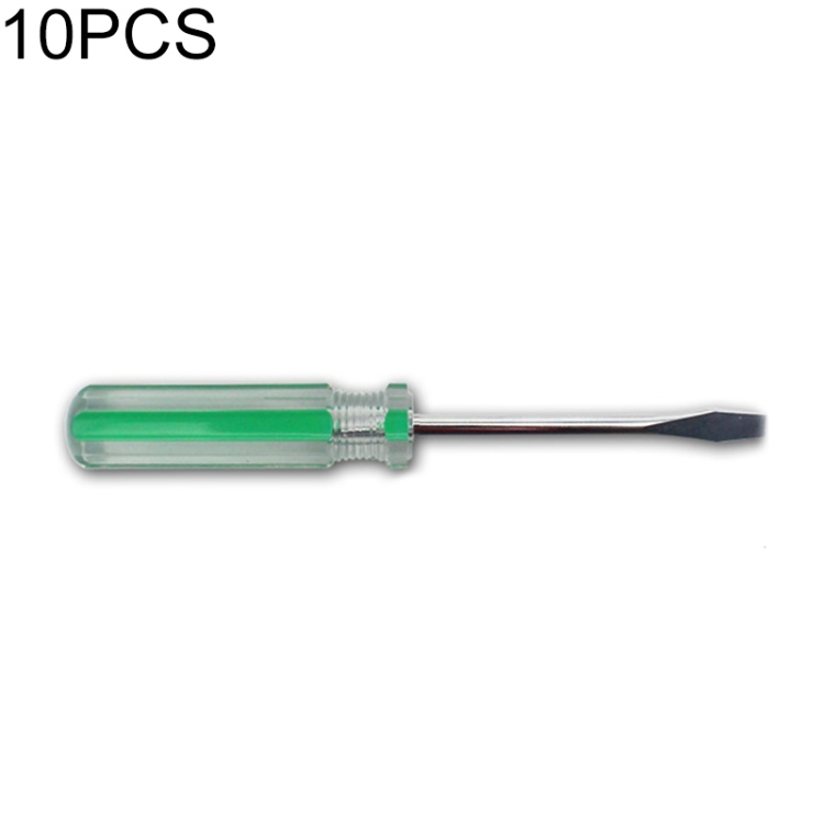 10 PCS 5mm Slotted Magnetic Screwdriver Tool