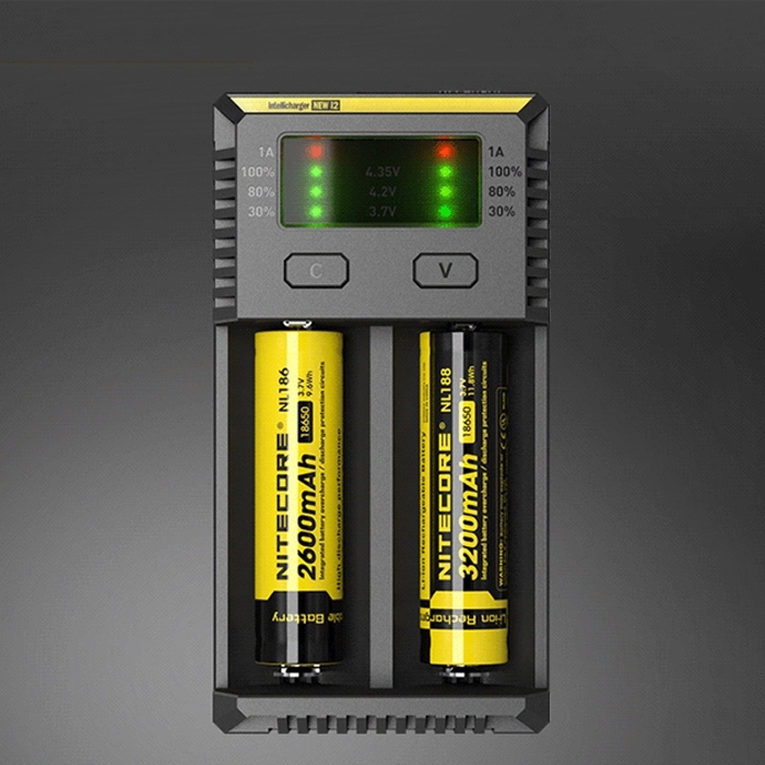 Nitecore NEW i2 Intelligent Digi Smart Charger with LED Indicator for ...