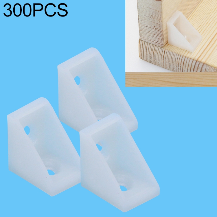 300 PCS Plastic Thickened Detachable Corner Connector Furniture Right ...