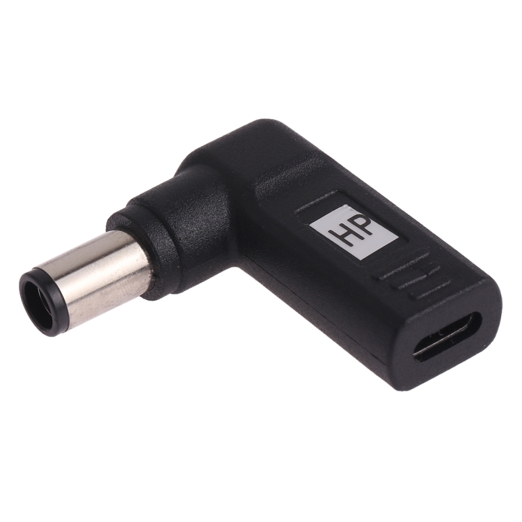 Chargers - USB-C / Type-C Female to 7.4 x 5.0mm Male Plug Elbow Adapter ...