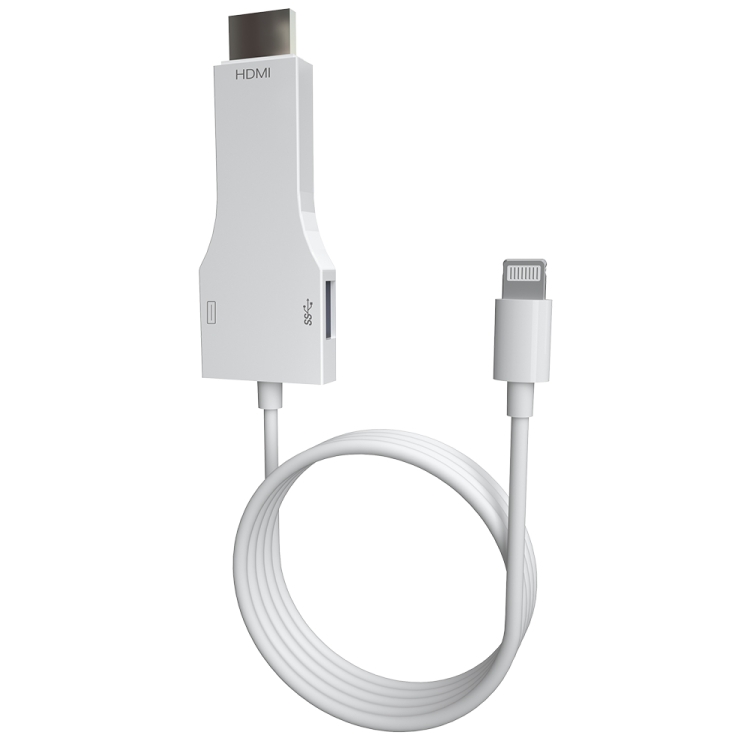 Nk 1078 8 Pin To Hdmi Male Usb Female Adapter Cable Length：1m 0097