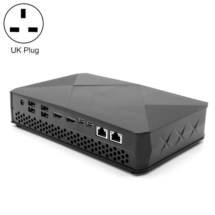 HYSTOU F9 Windows 10 / Linux System Gaming Mini PC, Intel Core i7-8705G ...