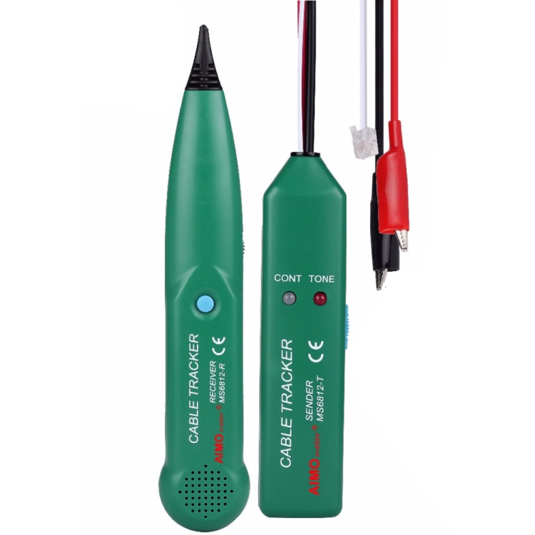 BSIDE MS6812 RJ11 & RJ45 Telephone Line Cable Tracker, Including Sender ...