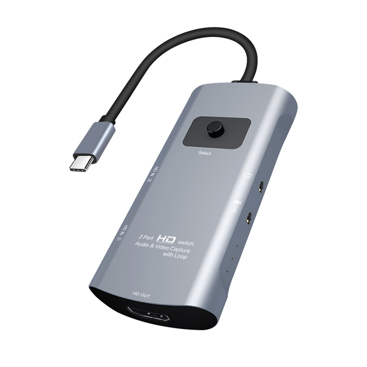 Salida de HDMI de Z54A + 2 x Entrada HDMI + MIC + AUDIO A AUDIO PARA ...